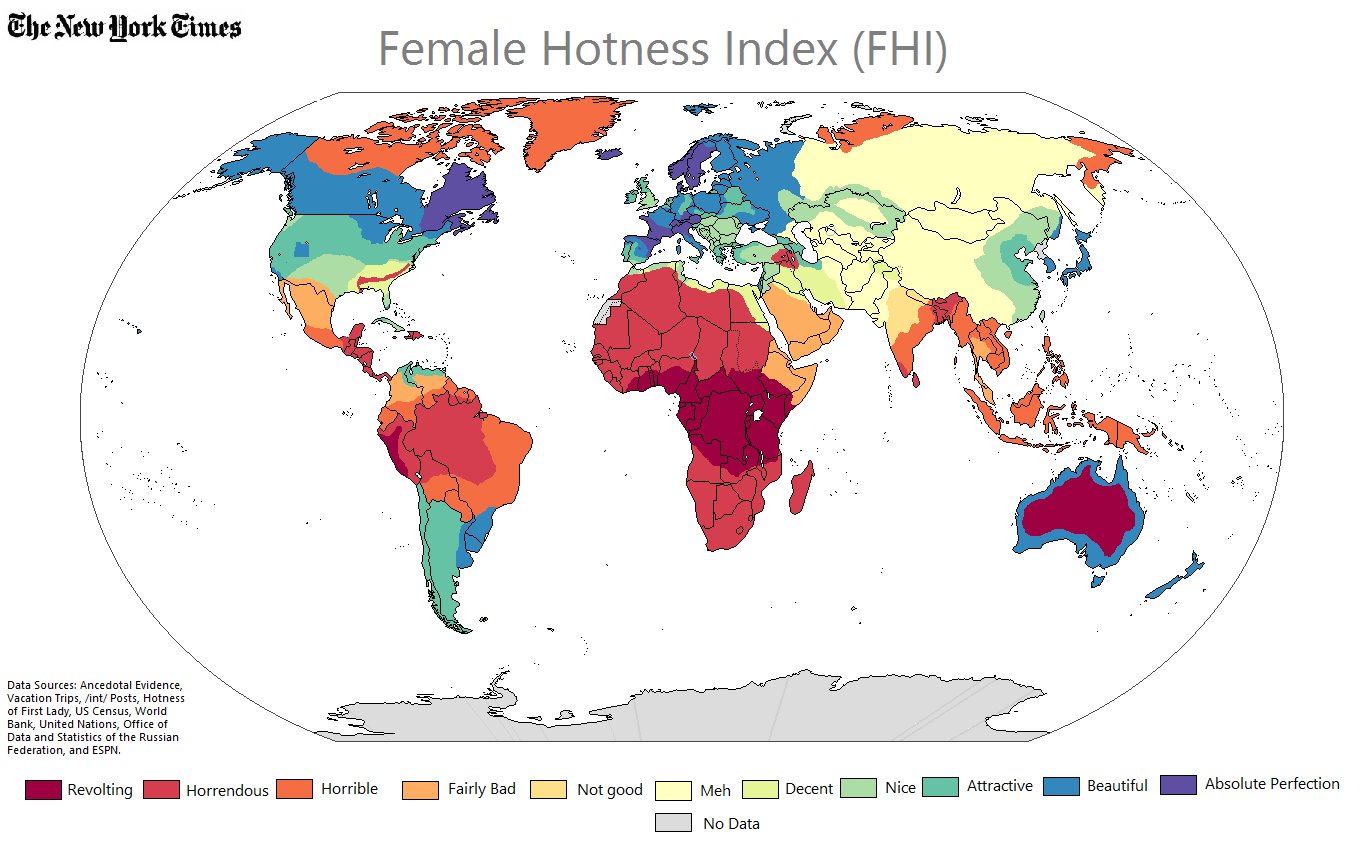 Female Hotness Index | The Wentworth Report
