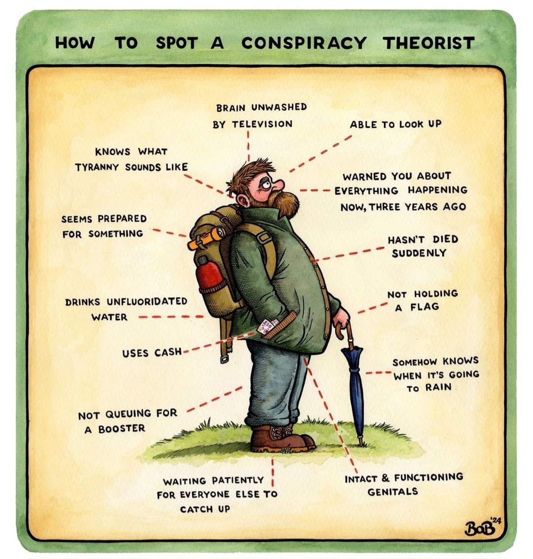 How to spot a conspiracy theorist | The Wentworth Report