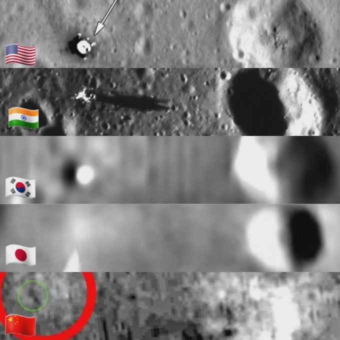 Images of Apollo 11 and 12 landers taken by India’s Moon orbiter ...